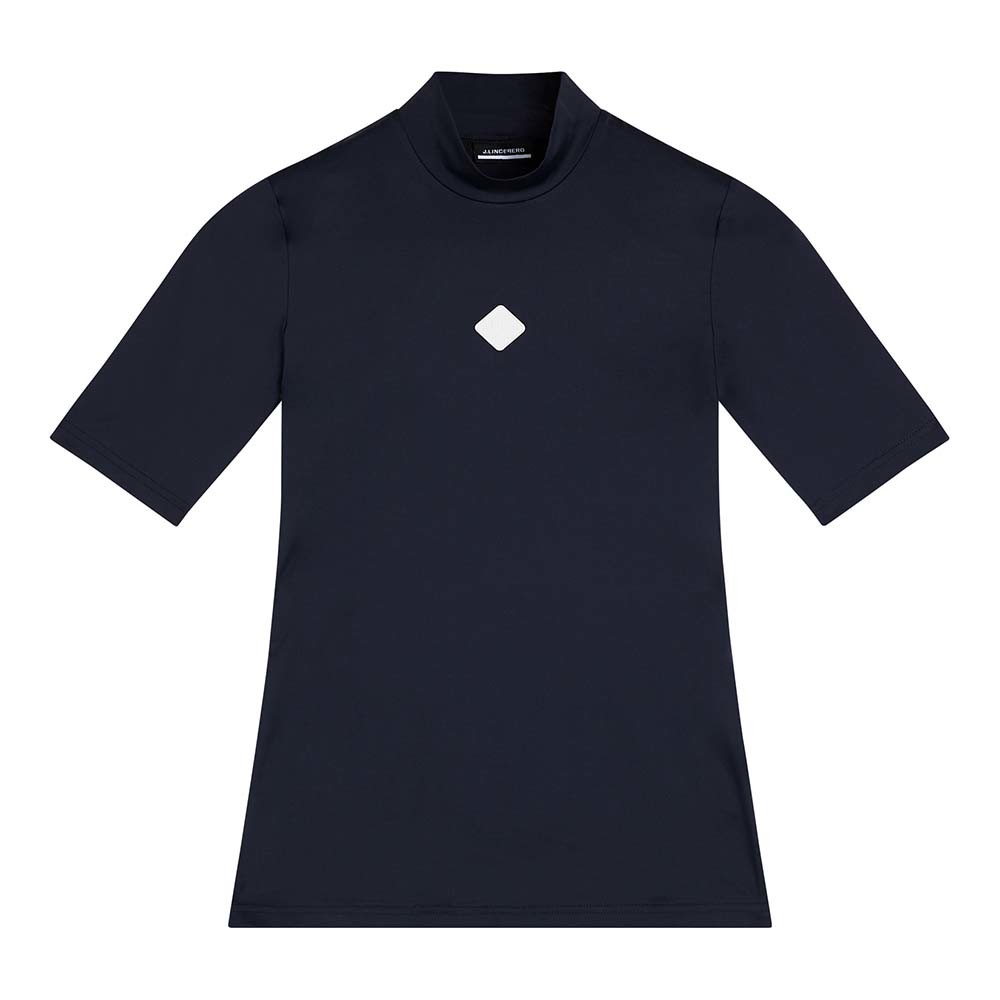 J.Lindeberg Billie Top JL Navy | Polo & T-Shirts | DIGITALGOLF